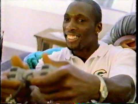 Robert Brooks and Antonio Freeman  Game Day 98 and Foot Action Commercials 1997