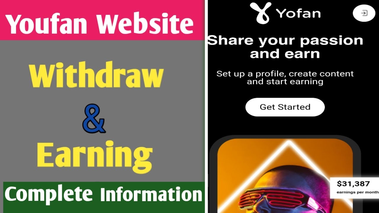 Youfan website || youfan app || youfan earning website || earn money ...