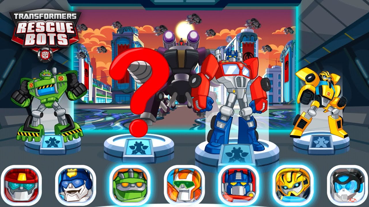 Transformers Rescue Bots: Disaster Dash Unlocked All Hero #53 - YouTube