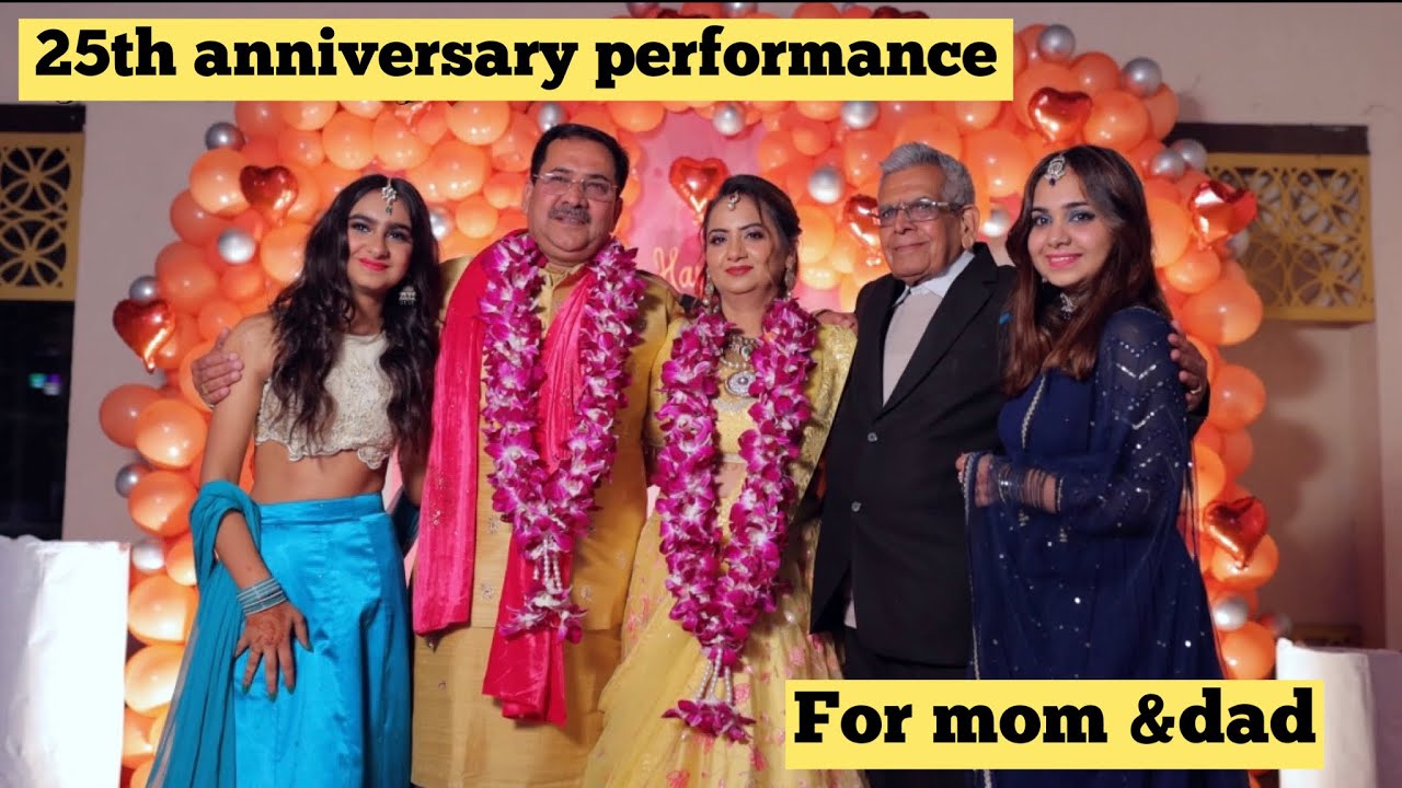 25th anniversary performance | By daughters Vidhi Bajaj & Mohit Bajaj ...