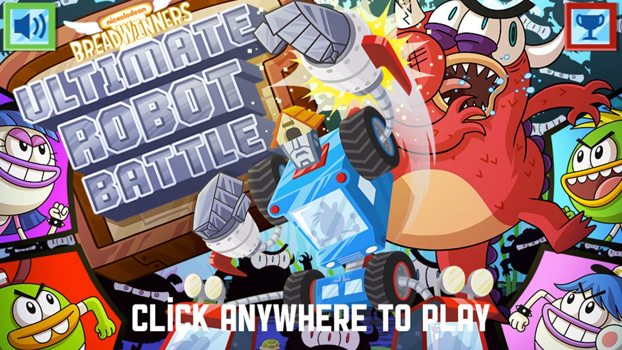 Breadwinners Ultimate Robot Battle - High Octane Robot Action - YouTube