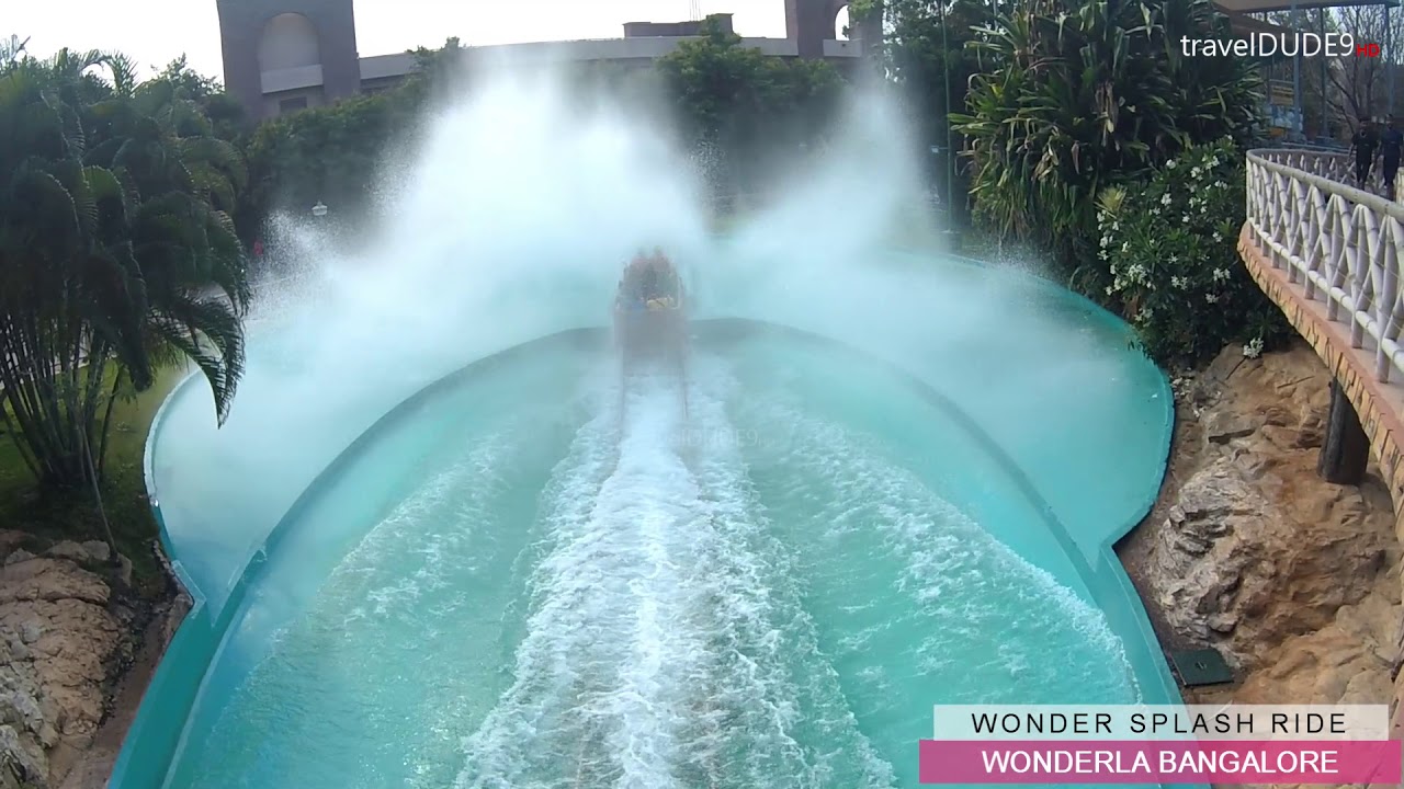 WONDER SPLASH WATER RIDE at WONDERLA BANGALORE - YouTube
