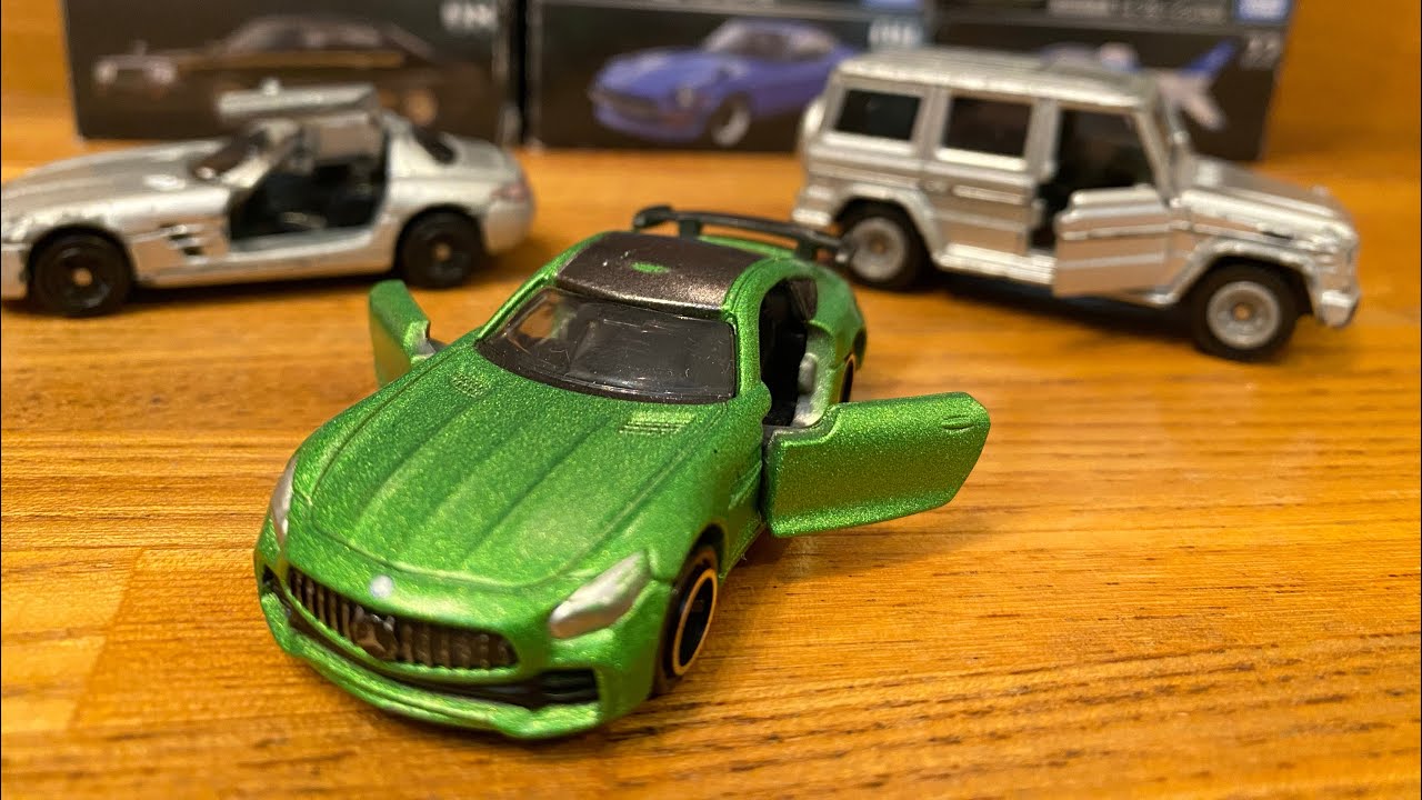 Tomica Cars video Mercedes-Benz popular car models - YouTube
