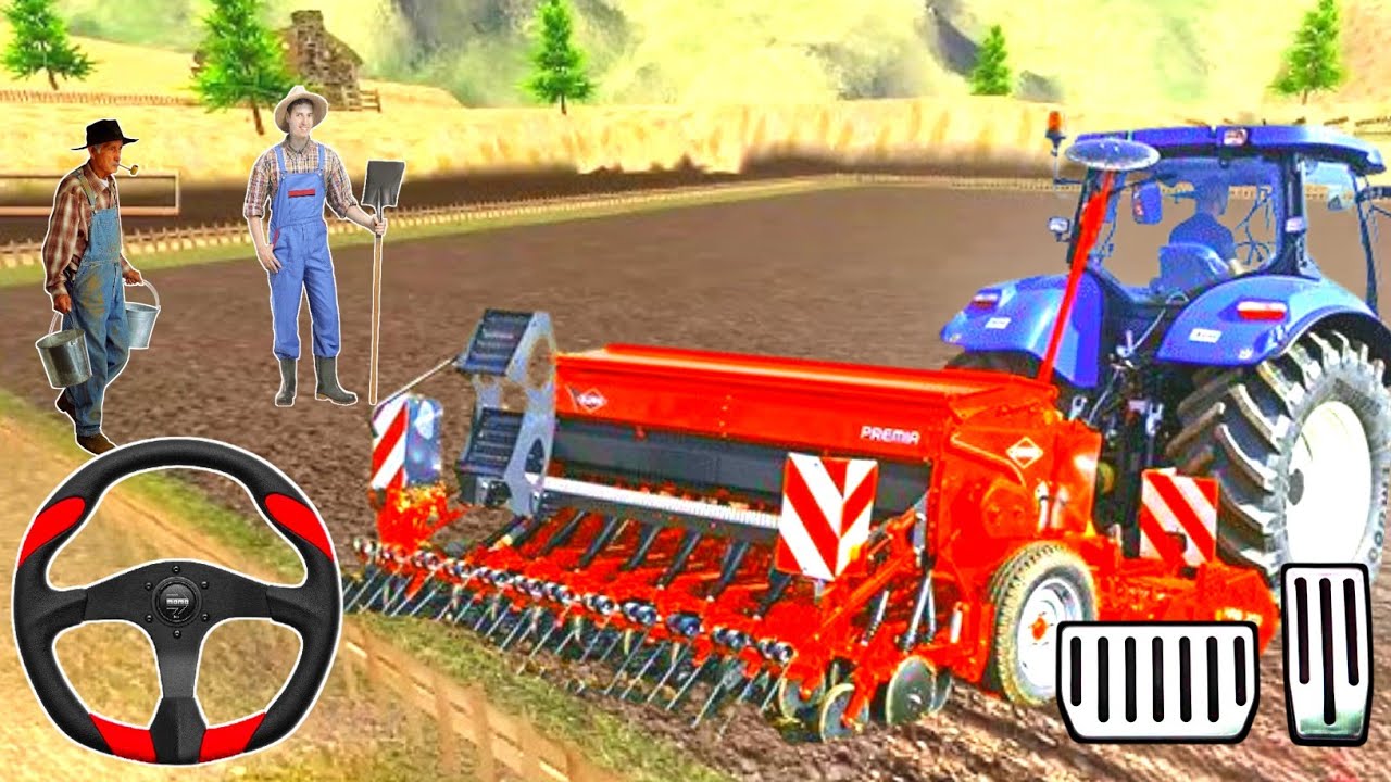 I Finally Finished the Farm Work! | Indian Tractor Farming simulator ...