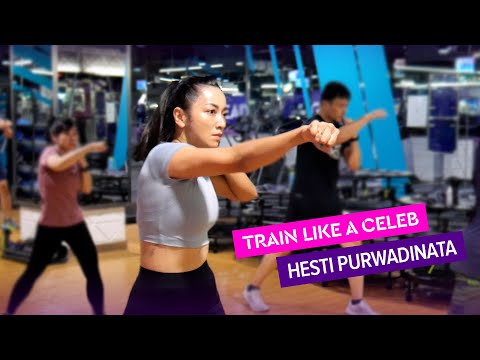 Hesti Purwadinata Sharing Rahasia Sehatnya di Train Like A Celeb Celebrity Fitness