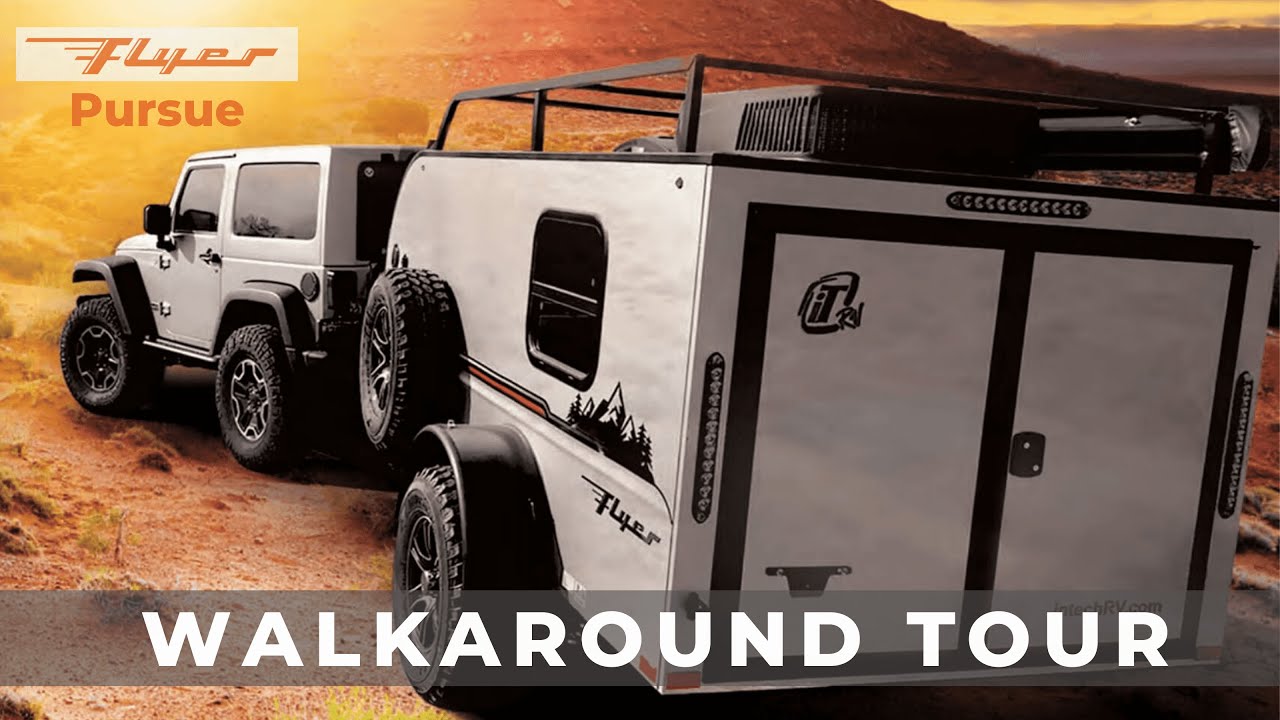 Flyer Pursue Guided Tour - All-Aluminum Small Trailer by inTech RV ...