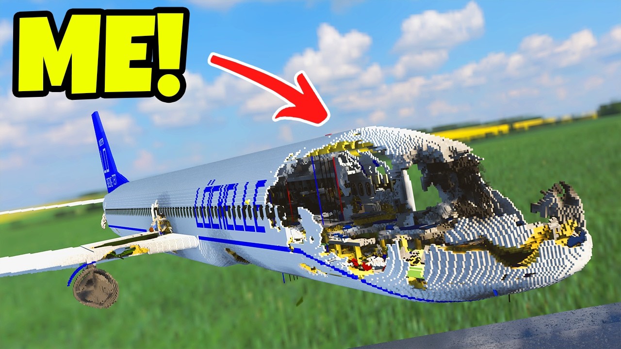 Doing EVERYTHING to CRASH The BIGGEST PLANE EVER! Teardown - YouTube