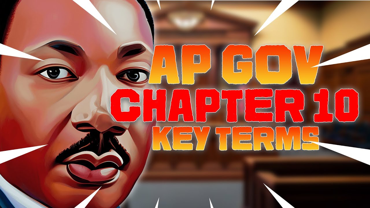 AP GOV Chapter 10 Key Terms + Notes - YouTube