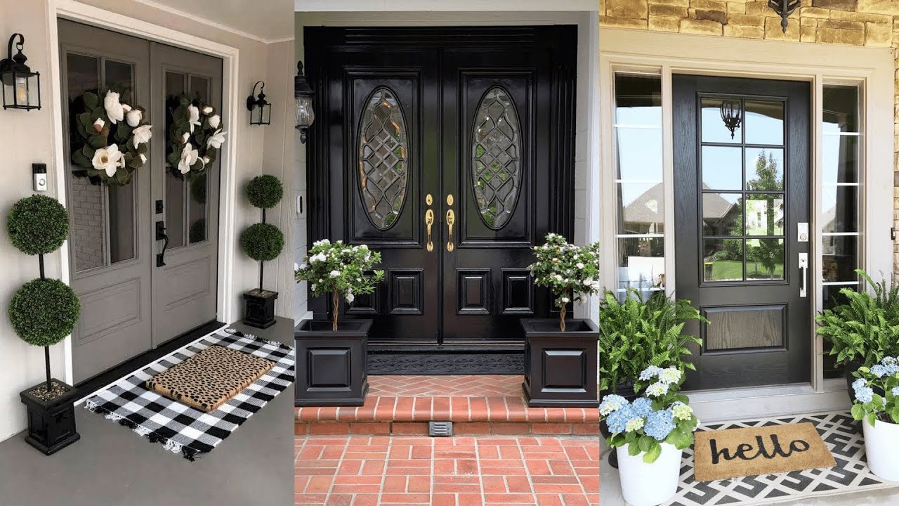 Tour the World's Most Luxurious and Modern Front Door Designs - YouTube