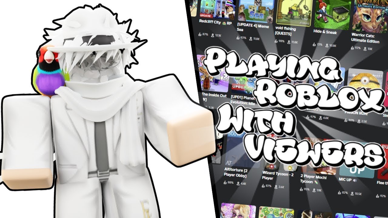 PLAYING ROBLOX GAMES WITH VIEWERS!!!! #roblox - YouTube