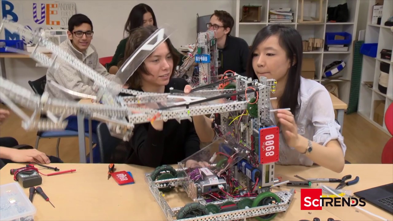 All-Girls Robotics Team - VEX Robotics Competition - YouTube