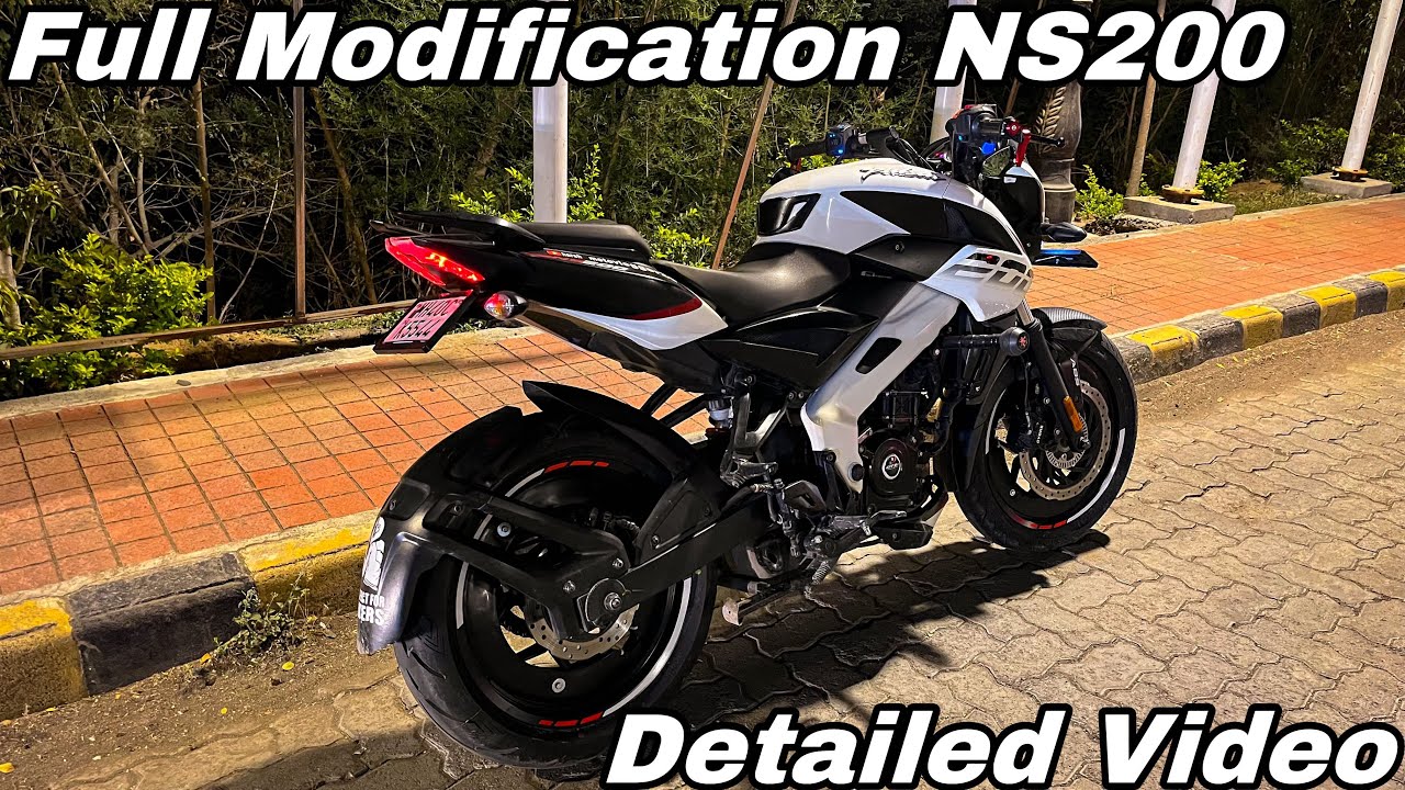 Best Modification For NS200 | Detailed Video - YouTube
