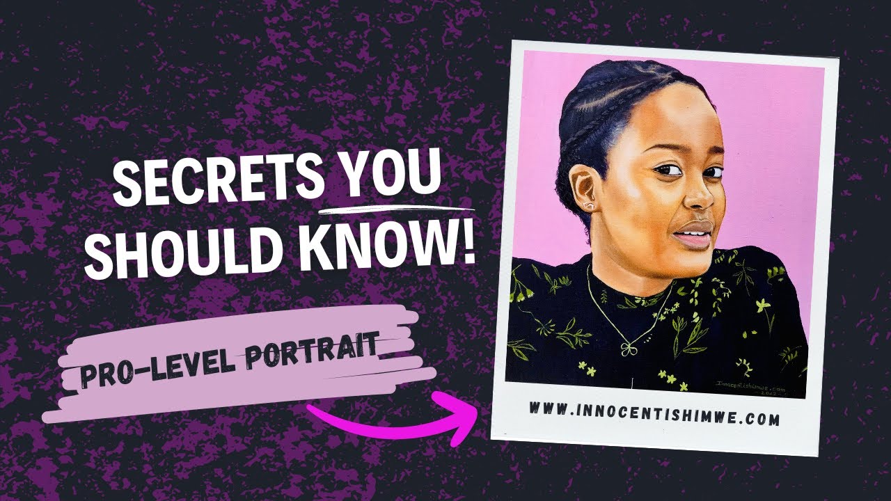 Colors of Confidence: Melanin Glow🎨 | Pro-Level Portrait Painting ...
