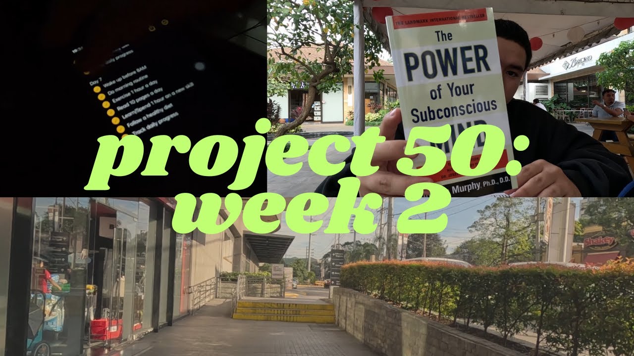 Project 50 Series - Week 2 (new book, cooking, etc.) - YouTube