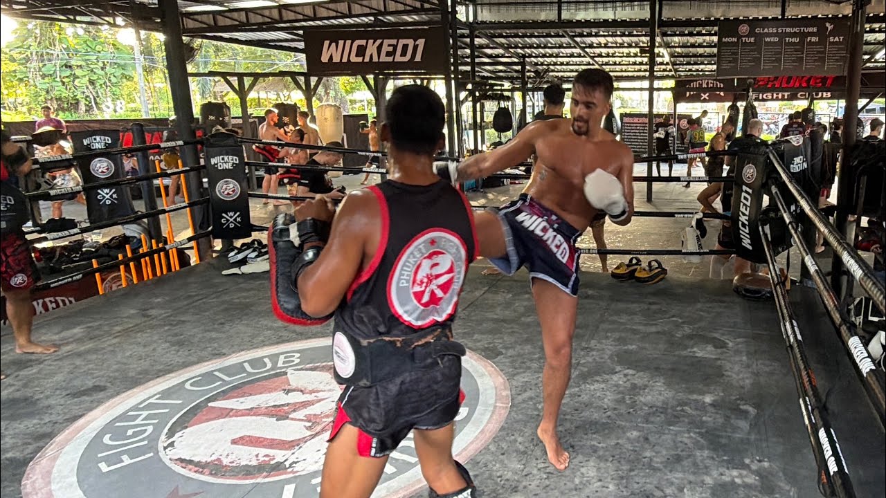Training at Phuket Fight Club - YouTube