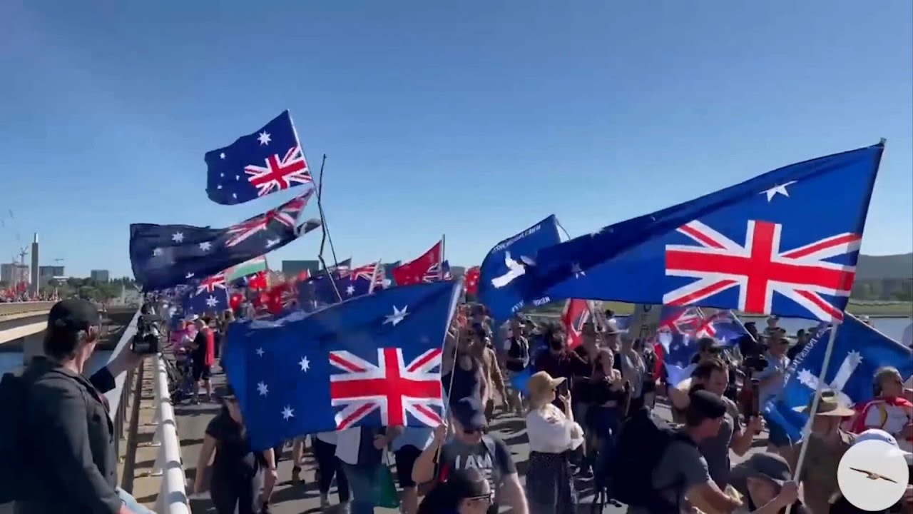 I Am Australian | Canberra Freedom Truck Convoy 2022 Song - YouTube