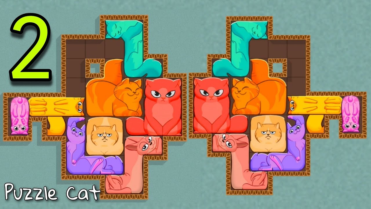 Puzzle Cats-Gameplay Walkthrough part 2（iOS＆Android) #game #funny #2 ...
