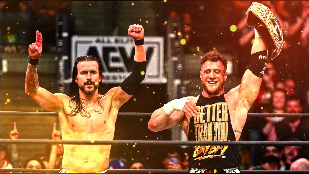 MJF / Adam Cole "Better Than You, Bay-Bay" (AEW Entrance Theme) - YouTube Music