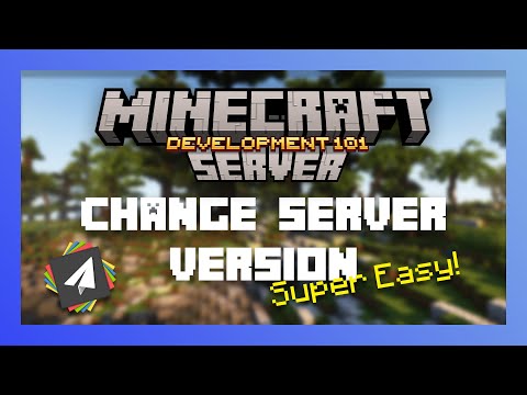 How to Change the Version of your Minecraft Server! Easiest Tutorial!