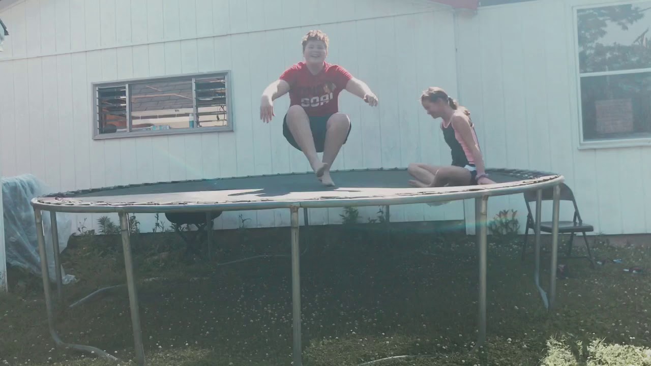 Trampoline challenges ?? - YouTube