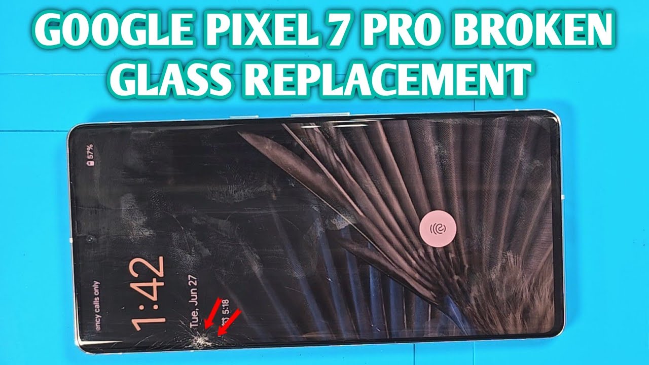 Google Pixel 7 Pro Broken Display Glass Replacement || QASWA TELECOM ...