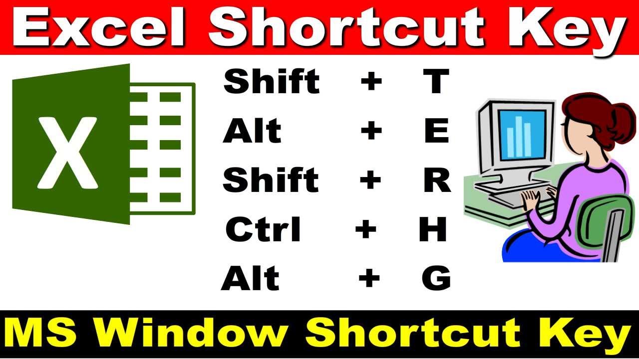 Shortcut of MS Excel | Fill Series Symbol in Excel | Selection Symbol ...