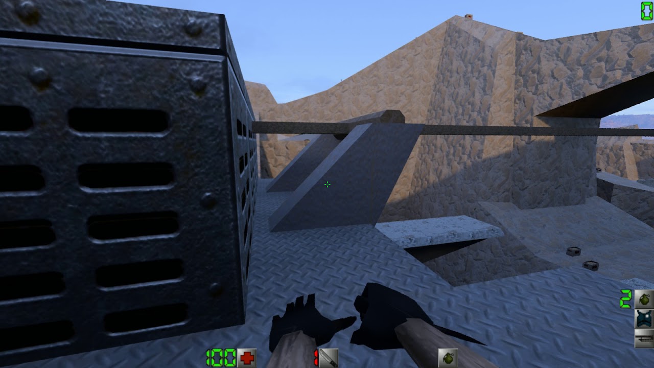 Action Quake 2 - Cliff2 rendered with RTX - YouTube