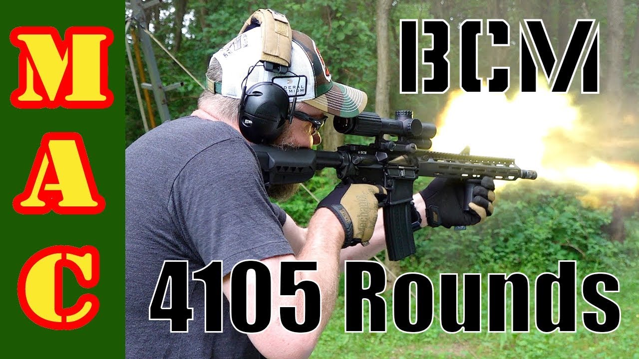 Part 3: BCM Endurance Test - 4105 rounds - YouTube