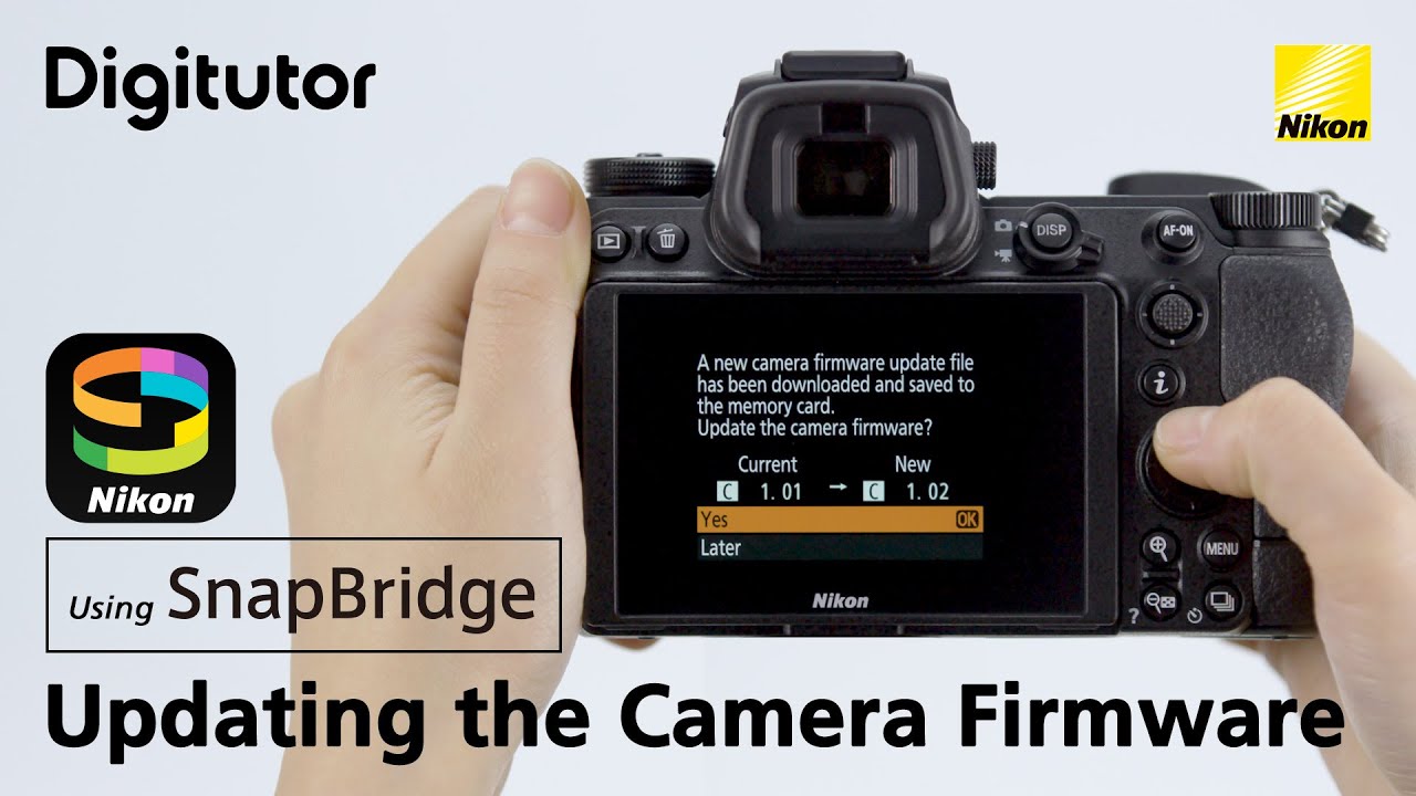 Updating the Camera Firmware Using SnapBridge | Nikon Digitutor - YouTube