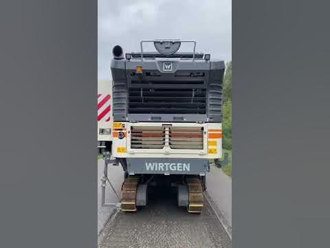 Новая дорожная фреза Wirtgen W195i 2 метра продажа BAUCAR - YouTube