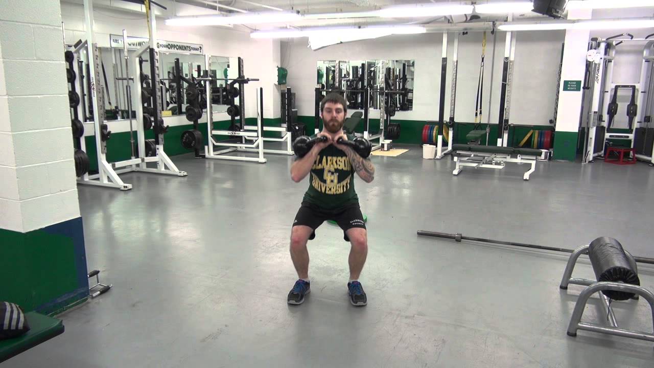 CLARKSON STRENGTH & CONDITIONING - KB Rack Squat ECC - YouTube