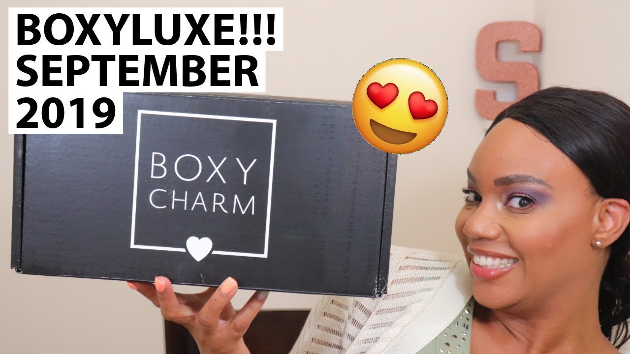 BOXYLUXE September 2019 | Unboxing and Try-on | SistarPhilly - YouTube