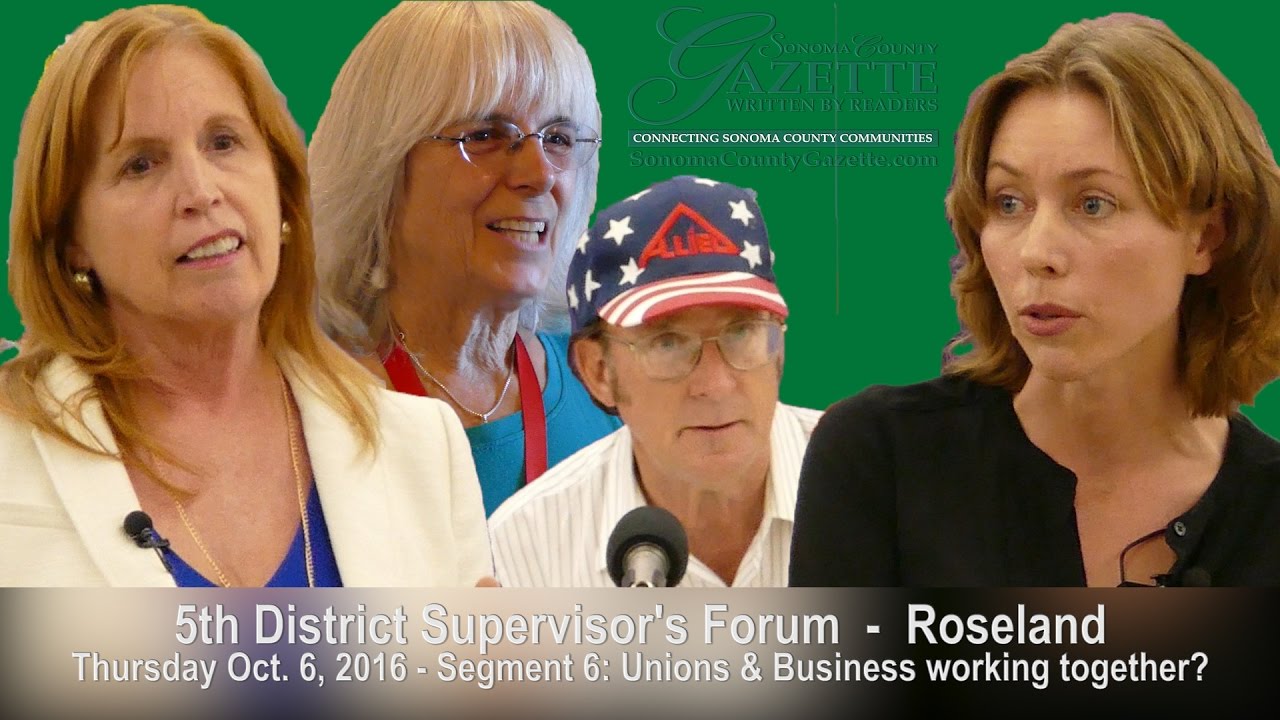 Sonoma County 5th District Supervisors Roseland Forum Segment 6 ...