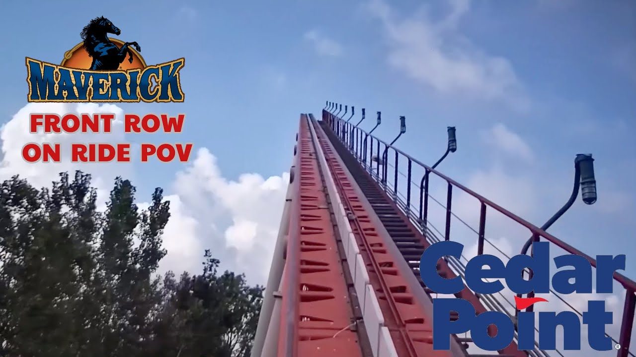 Maverick Front Row On Ride POV - Cedar Point - YouTube