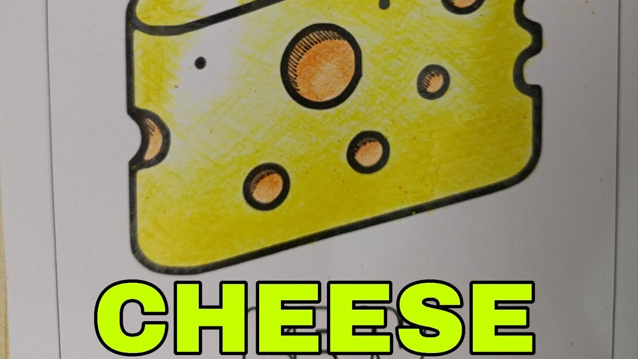 Relaxing Cheese Coloring ASMR #coloring #satisfying - YouTube