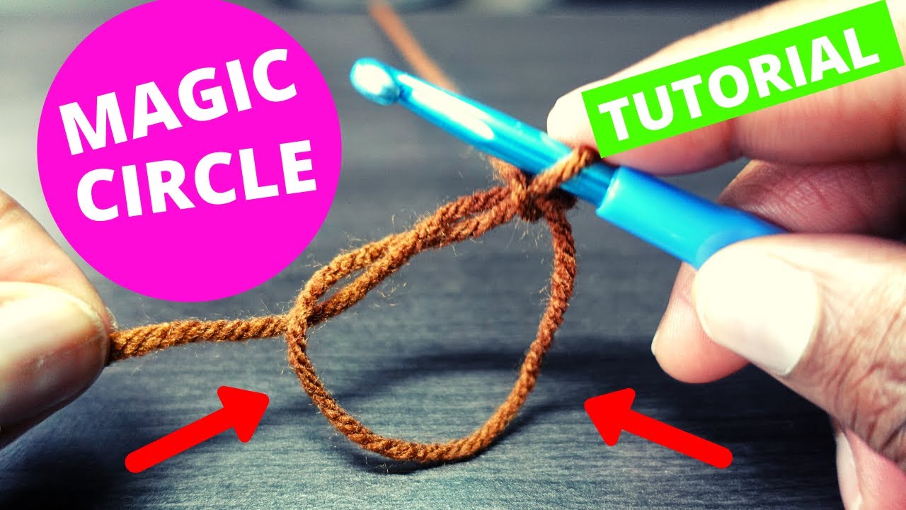 How To Crochet Magic Circle for Absolute Beginners // One Trick Every ...