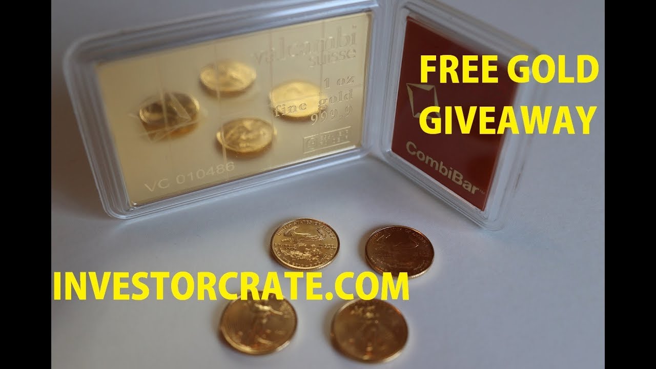 FREE Gold Bullion from Investor Crate. - YouTube