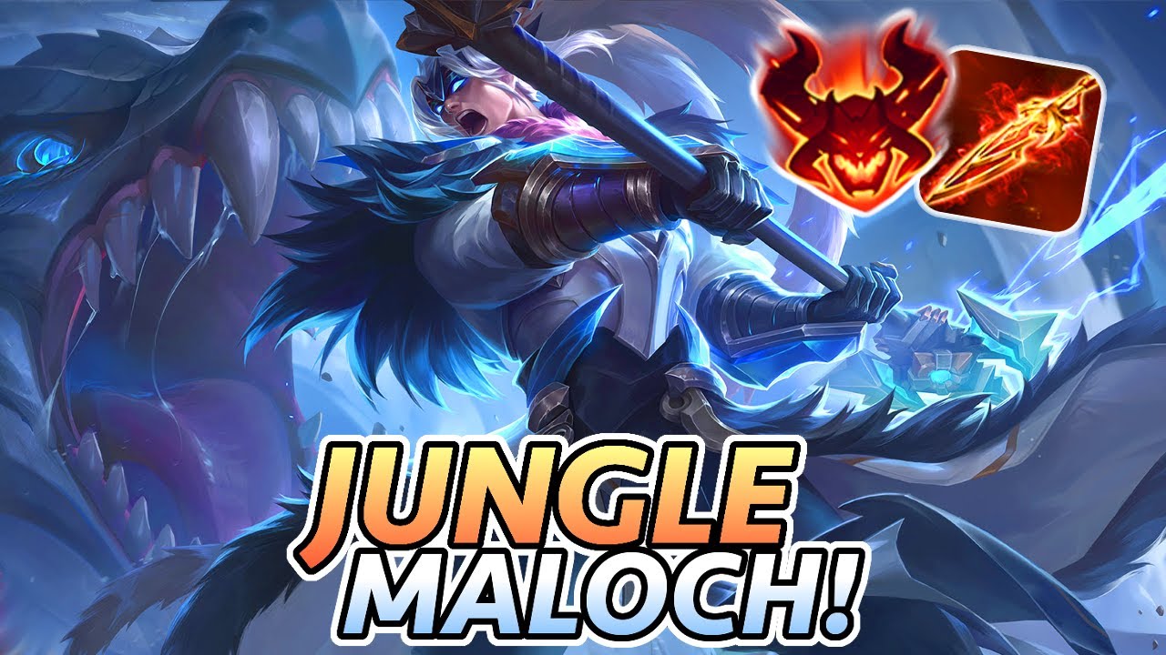 NEW Maloch Jungle Conqueror Strategy is SO GOOD! | Arena of Valor - YouTube
