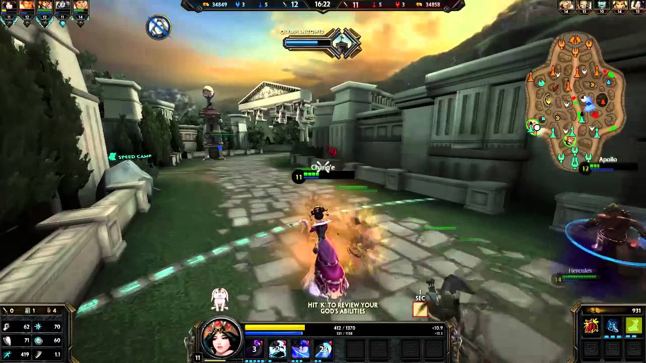 SMITE Chang'e Conquest - YouTube