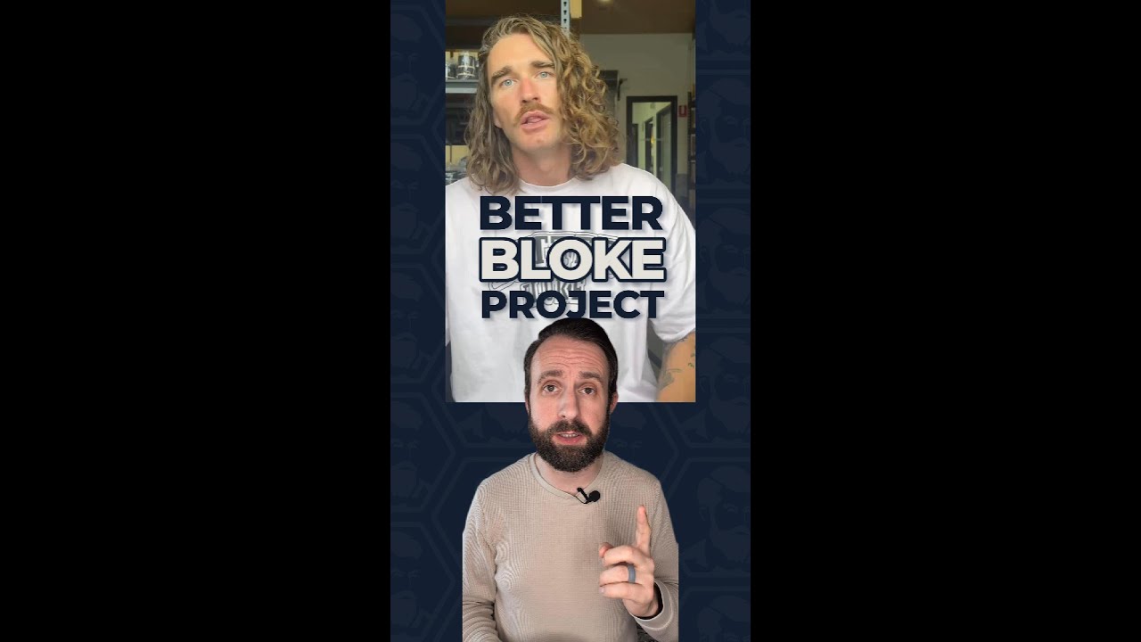 Better Bloke Project: The exploitation of men's mental health - YouTube