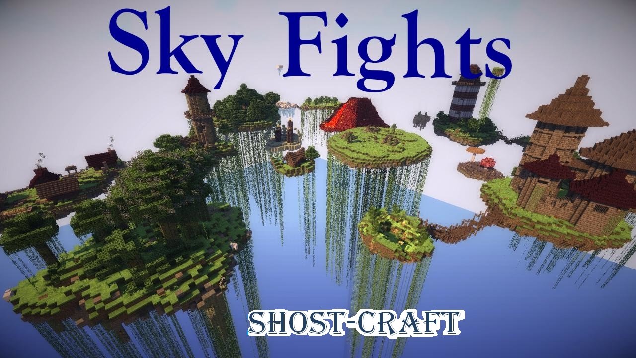 Sky PvP (Скай ПвП) на сервере Shost - craft - YouTube