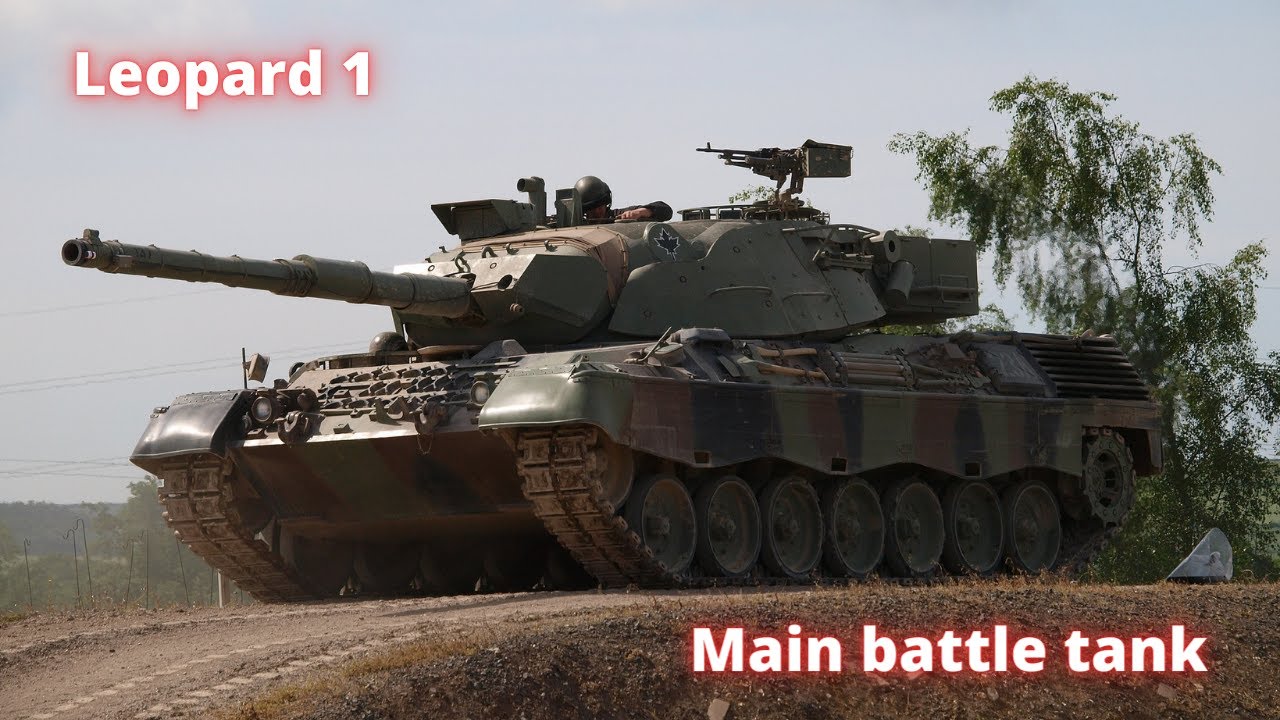 Leopard 1 Main battle tank - YouTube