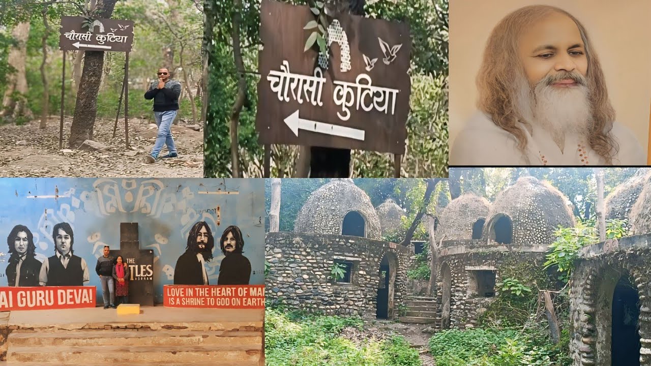 Beatles Asharm Rishikesh जिसे 84 कुटिया भी कहते हैं 84 Kutiya rishikesh ...