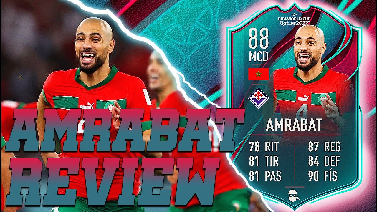💥💪🇲🇦 "UN GLADIADOR MARROQUI" 🇲🇦💪💥 | SOFYAN AMRABAT 87 WC TOTT | FIFA 23 ...