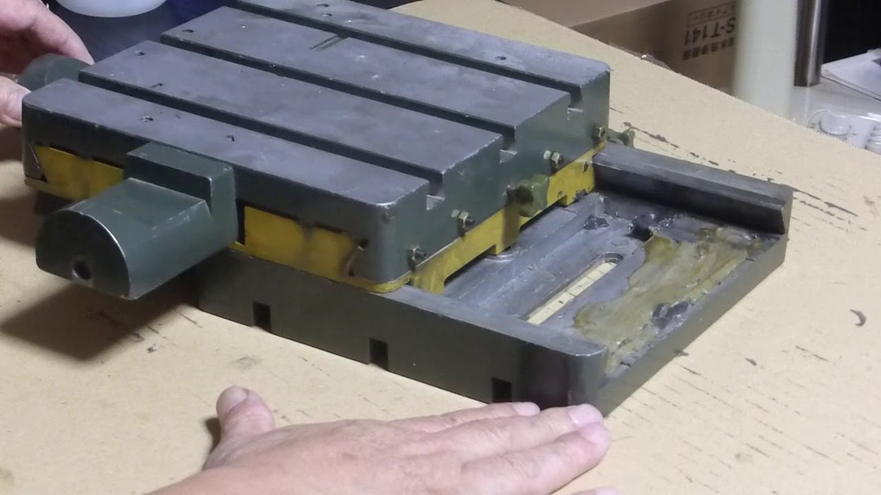 CNC Conversion PROXXON CROSS TABLE KT150 (1) No lead screw and handle ...