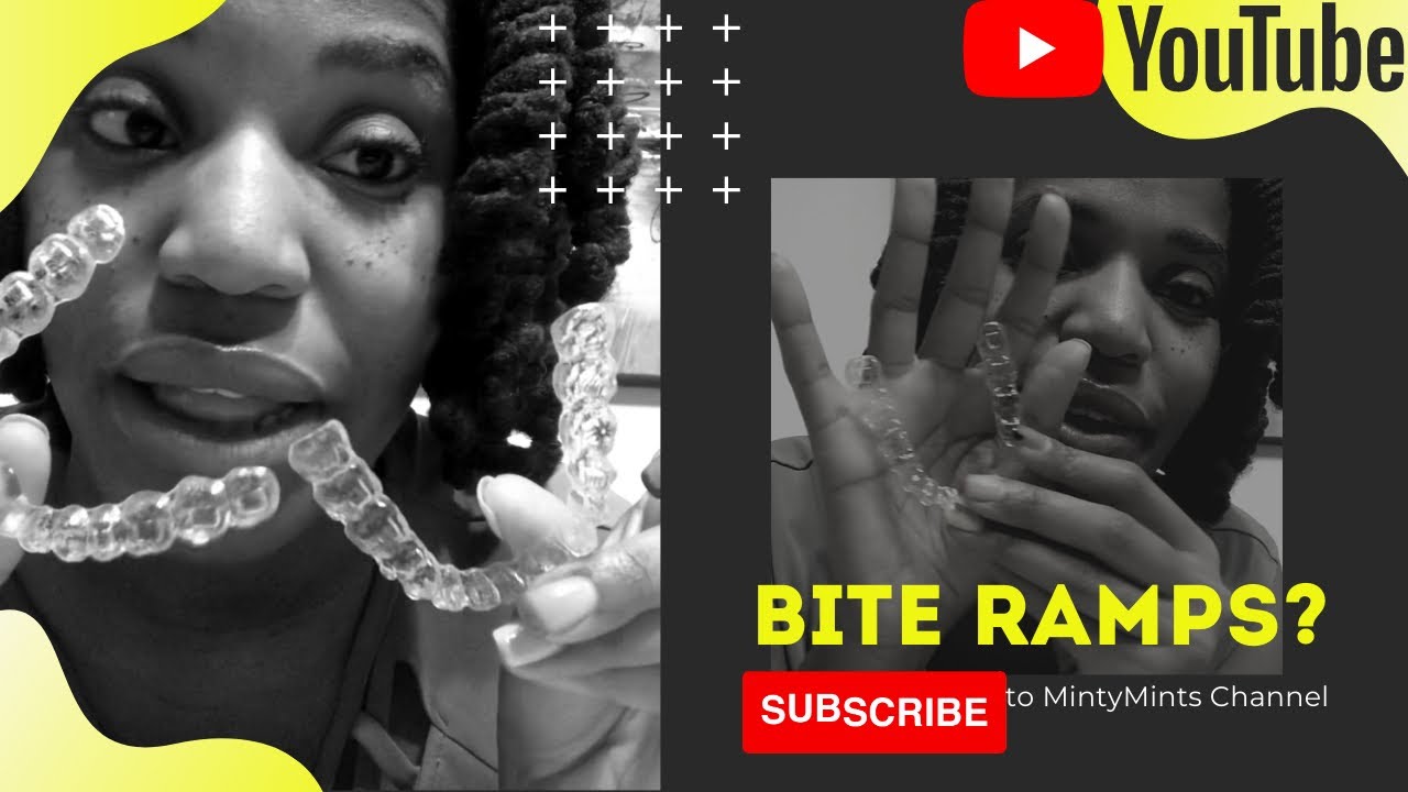 Open Bite Ortho Journey #10🙈 - Bite Ramps on my Invisalign Trays? - YouTube