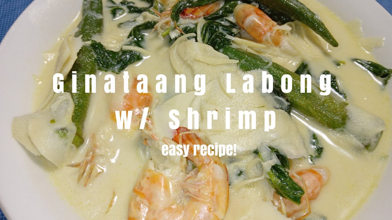 Ginataang Labong w/ shrimp | Beah Vlogs - YouTube