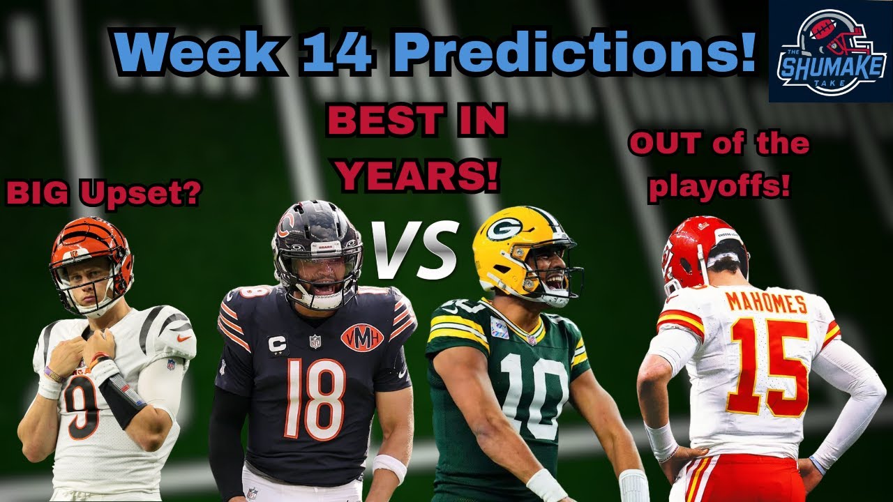 NFL Week 14 PREDICTIONS - YouTube