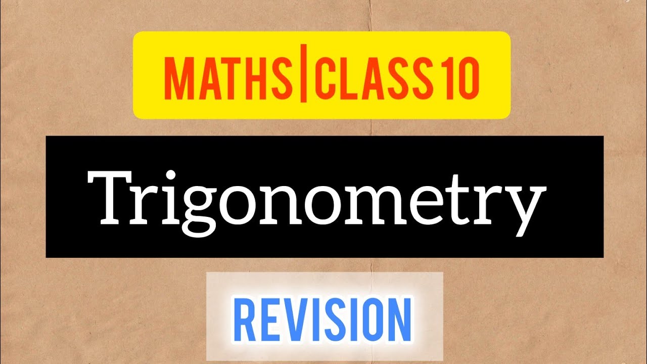Class 10 Maths Chapter Trigonometry PYQ #class10 #maths #pyq #trigo ...
