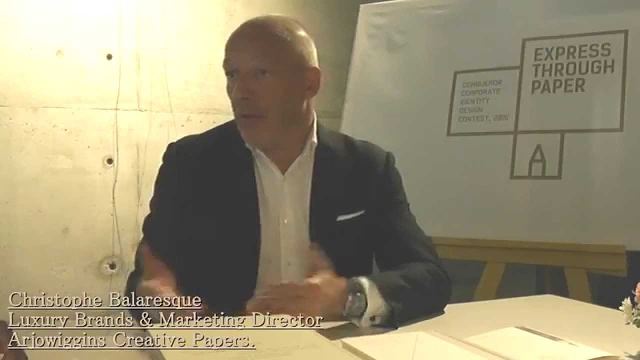 Christophe Balaresque on Creative Paper - YouTube